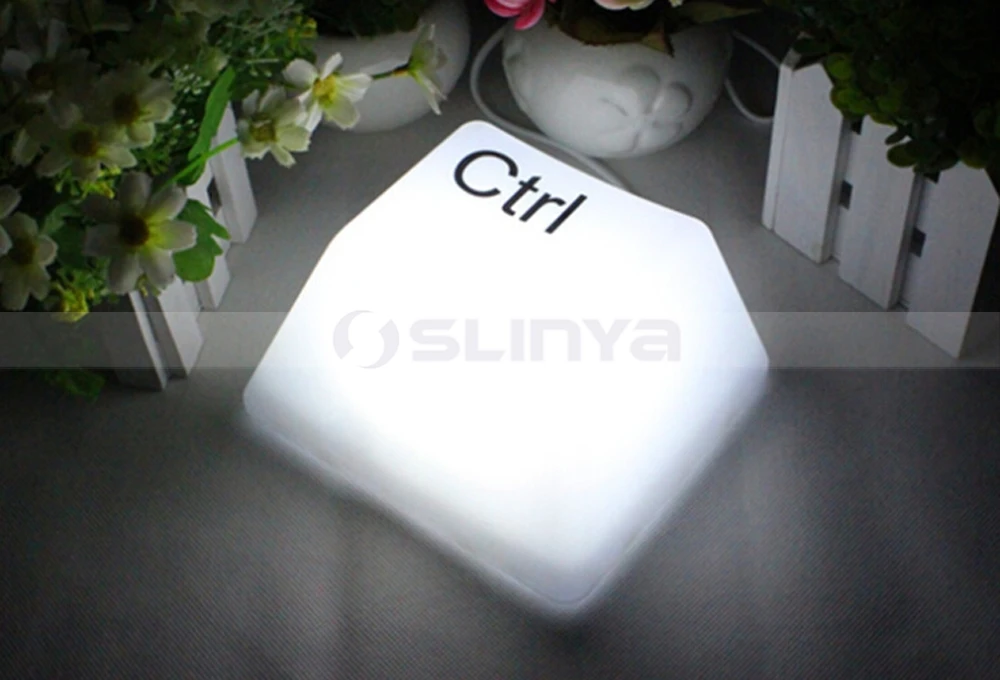 Computer Keyboard Key Press Touch Sensor Creative Night Light