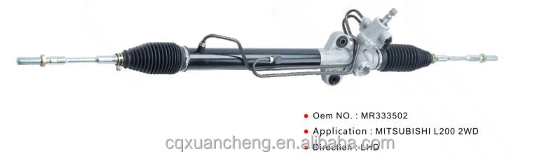 Accessories Steering Rack For Mitsubishi L200 2wd/4wd Mr333502/mr333500 ...