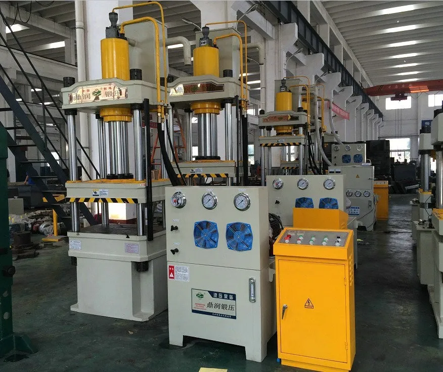 Brake Pads Four Column Hydraulic Press Machine Price 100 Ton