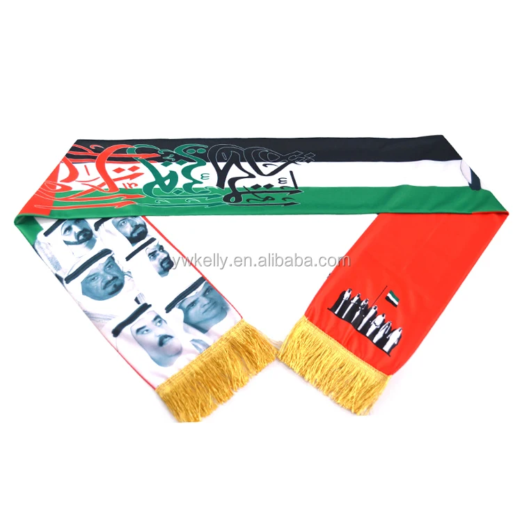 2020 Oman National Day 50 Anniversary Custom Oman Scarf