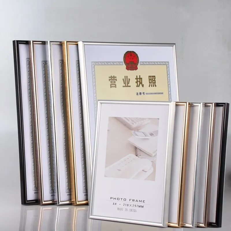 Photo Picture Poster Frames A4 A3 A2 A1 Aluminium Metal Alloy Home ...