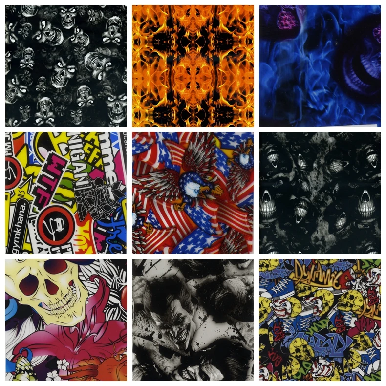 DIY Custom Hydro Dipping Film - Digital Water Transfer Printing