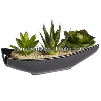 Boat Shape Ceramic Garden Planter - Buy Ceramic Garden Planter,Garden ...