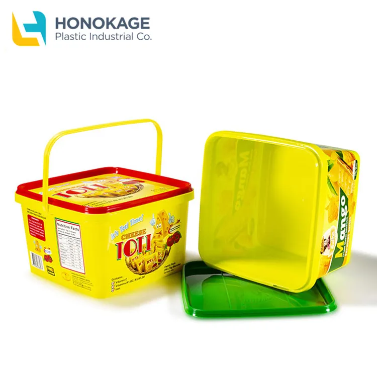 Customized 2.5L PP Biscuit Containers for Cookie Packaging