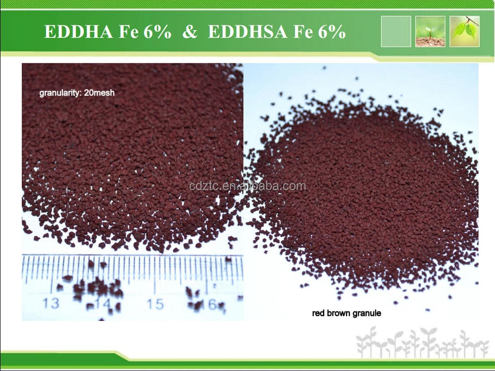 Biggest Producer Of Iron Fertilizer Eddha Fe 6% In China Prompt ...