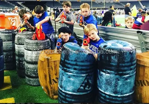 LC Inflatable Battle Zone - Ultimate Party Game for Kids