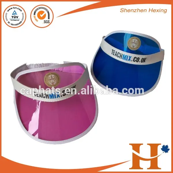 Oem Factory Wholesale Custom Cheap Uv Protection Pvc Plastic Sun Visor ...