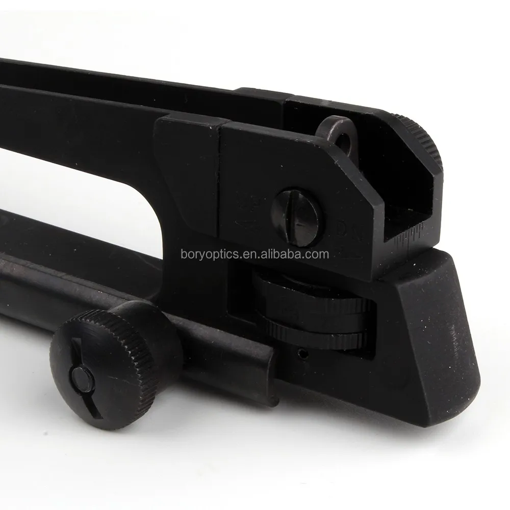 Ar15 M4 Carry Handle Scope Mount With Waver Base Build-in Rear Iron ...