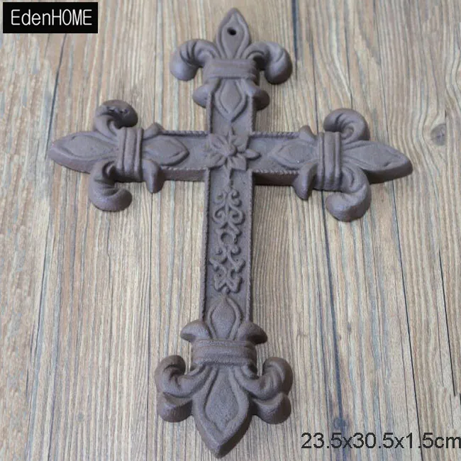 Factory Supply Ornamental Cast Iron Crosses Wrought Iron Decorative ...