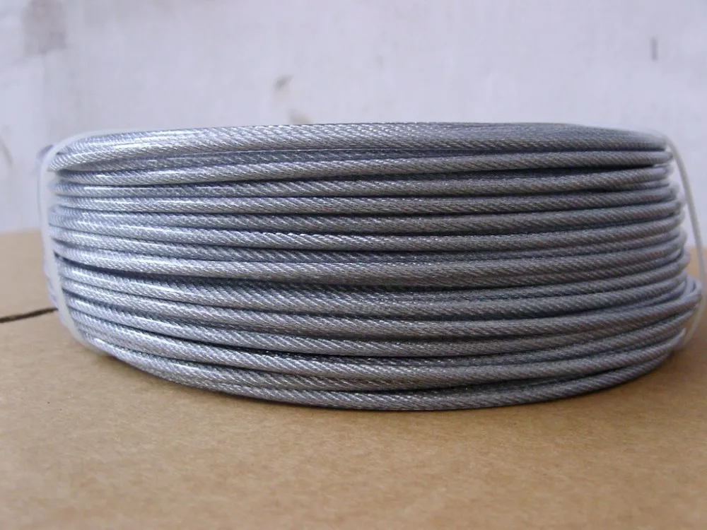 Kingtale Clear Nylon Coated Galvanized Steel Wire Rope Cable - Buy ...