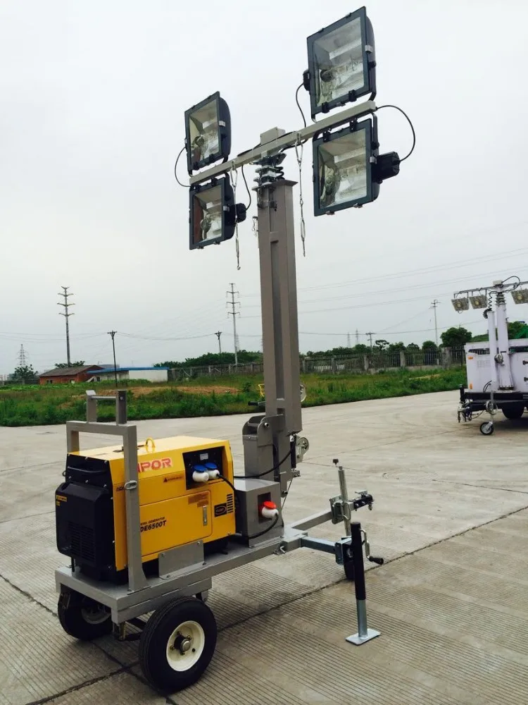 Valiant Brand 5kva Diesel Generator Lighting Tower (vl4000) - Buy ...