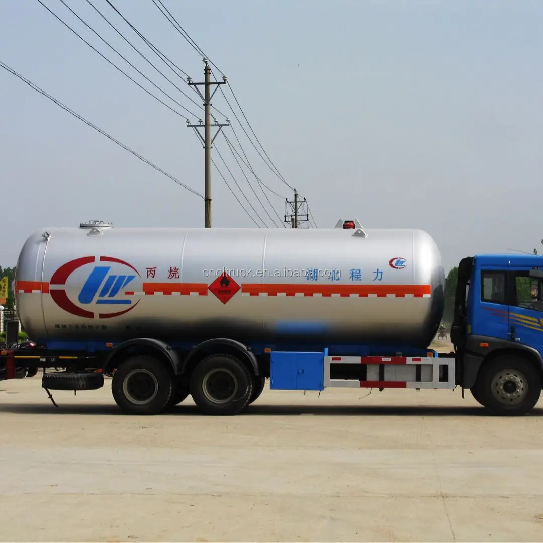 Tri-ejes De Glp Semi Remolque 2 Ejes Se Cisterna De Gas Lpg Para Venta ...