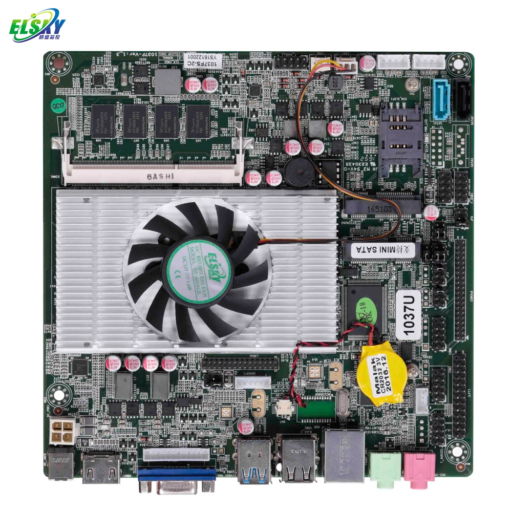 Hot Sale Cheap Mini Itx Motherboard Ddr3 I3 3217u I5 3317u I7 3517u With 6com 7usb Lvds Lga ...