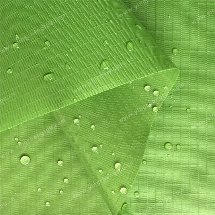 Eco-friendly Tpu 420d Nylon Ripstop Fabric For Outdoor Waterproof ...