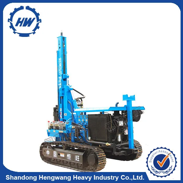 Excavator Bore Hole Drilling Machine For Ground Screw Pile Driver - Buy ...