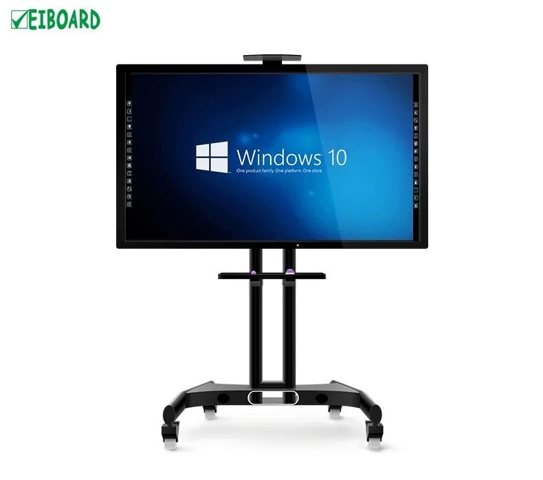 Interactive Multimedia Electric Digital Writing Board 65 75 86 Inch For ...