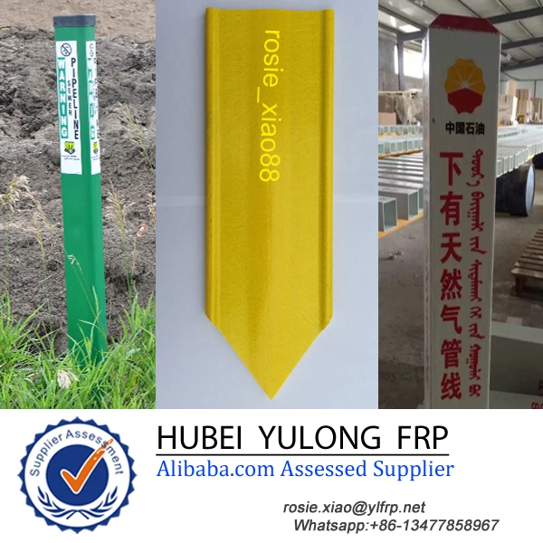 Frp Road Marker Post,Marker Post,Warning Sign Pile - Buy Warning Sign ...