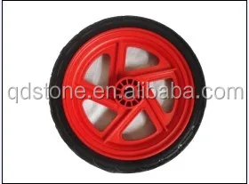 Durable 20 Inch Solid Polyurethane Foam Garden Cart Wheels
