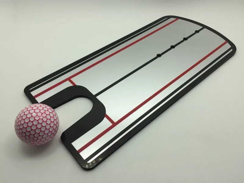 Pga,Putting Mirror 12inch X 6inch Portable Golf Training Aid To Improve ...