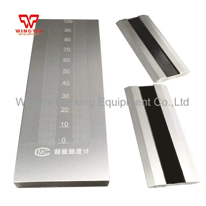 Stainless Steel Fineness Gauge Grindometer QXP 0-50um for Precision ...