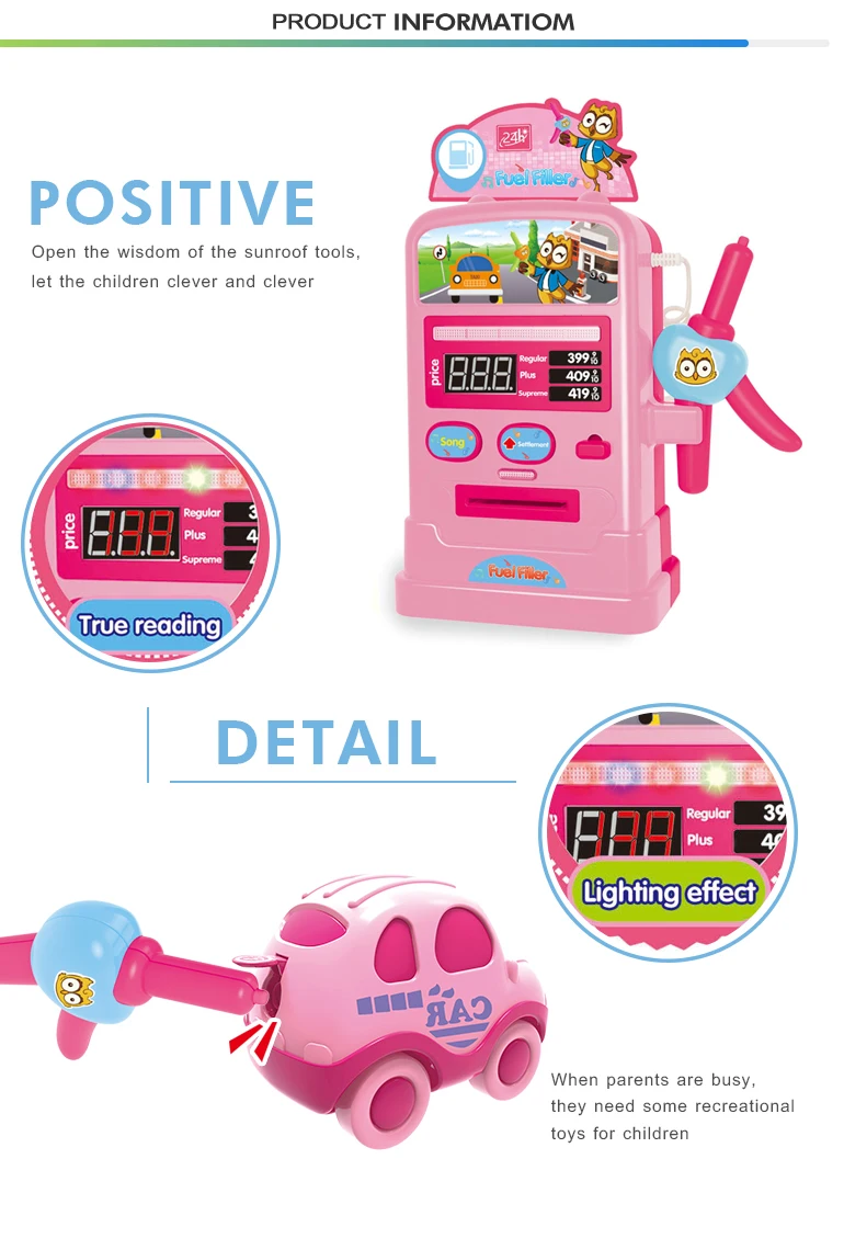 Gas Station Toys - Educational Pretend Play for Kids