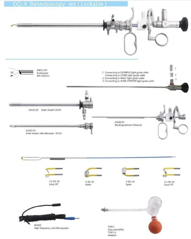Urology Resectoscopy Set / Surgical Resectoscope - Buy Resectoscopy Set ...
