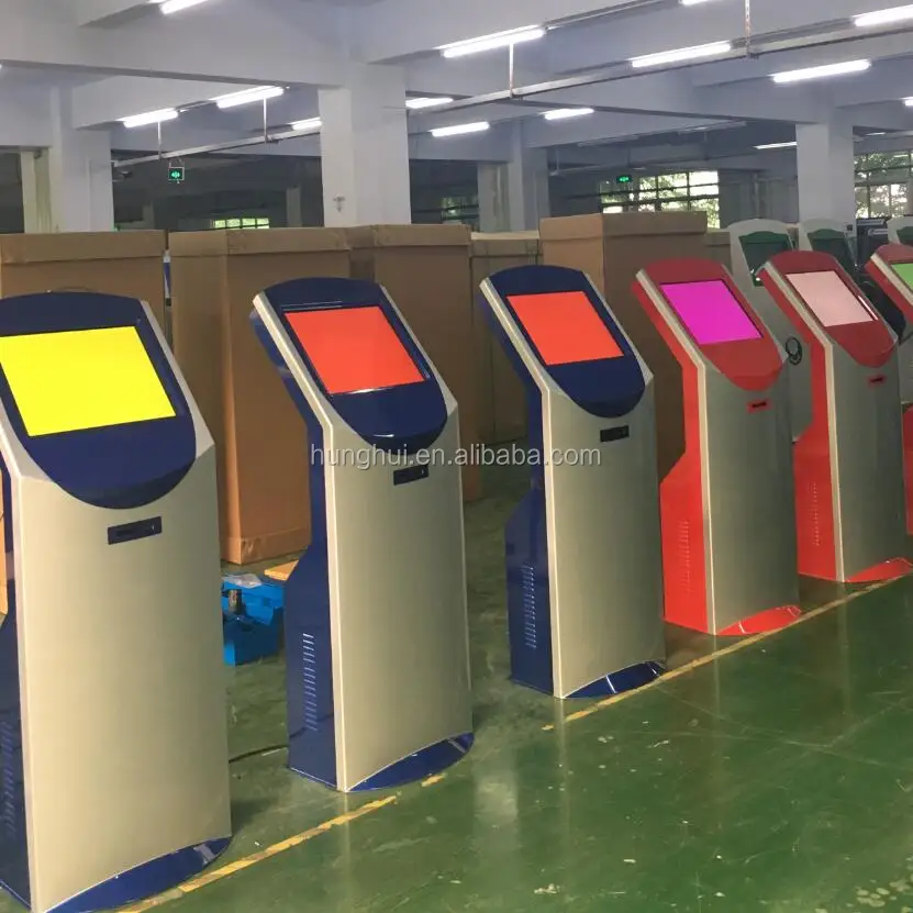 Ticket Dispenser Kiosk Queue Management System For Bank And Hospital ...