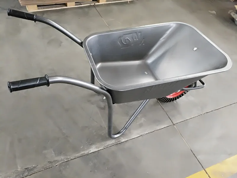 China Factory Supply Ghana Market 75l Wheel Barrow With 16 Inches Solid ...