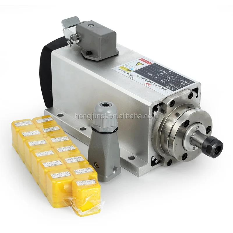 Hongjun Kit Poros Motor 3kw,Spindel Pendingin Udara 3kw Dan Vfd ...