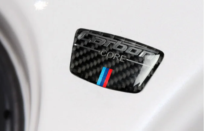 3M Glue 3D Style Carbon Fiber Car Emblems - KCB-010