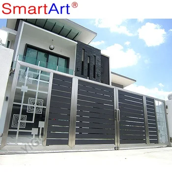Iron Gate Designs Factory Price Stainless Steel Gate Quality Outdoor ...