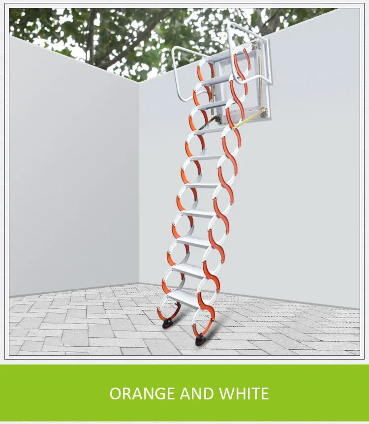 Wall Hanging Foldable Outdoor Metal Stairs - Durable & Stylish