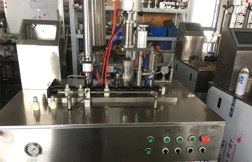 Semi Automatic Mdi Filling Machine Salbutamol Spray Filling Machine ...