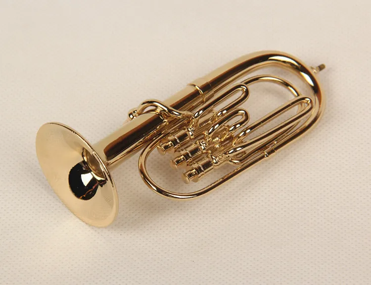 2019 New Home Decoration Music Gift,Miniature Brass Wind Instruments ...