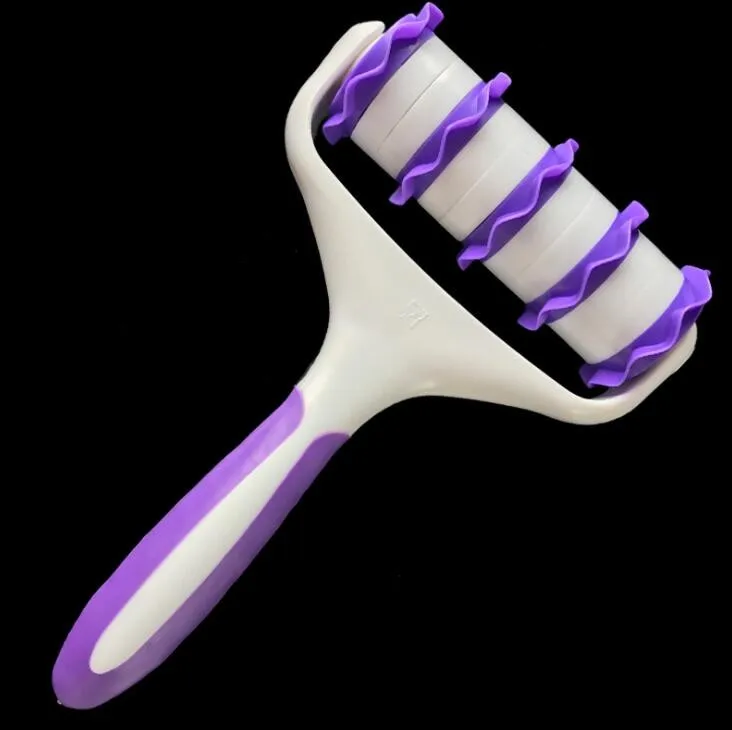 HY Decorating Tools Plastic Dough Cutter Roller - Sustainable & Disposable