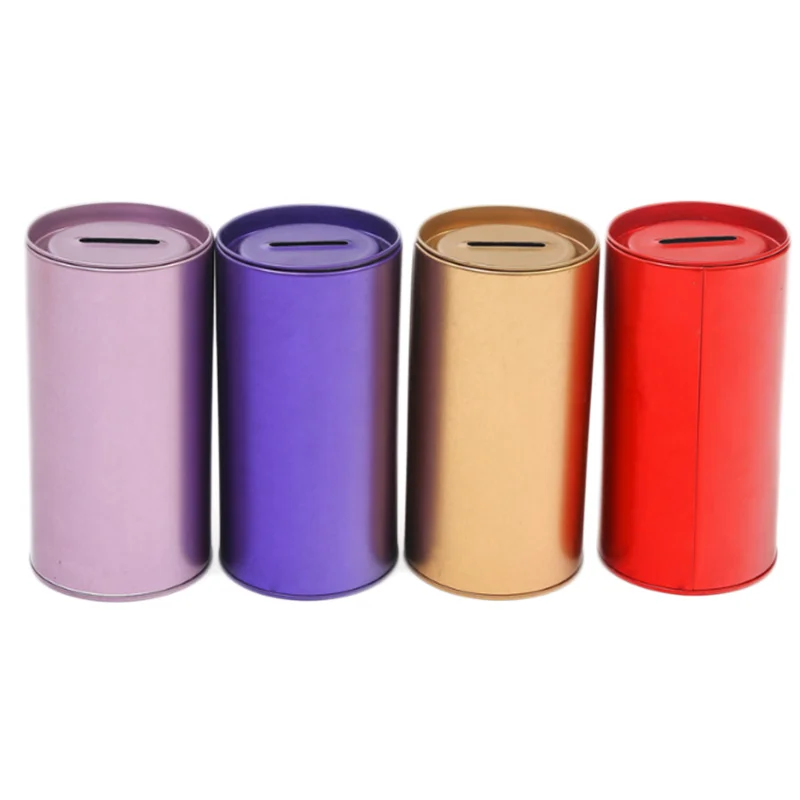 Custom Money Tin Can Alcancia Coin Bank - Eco-friendly