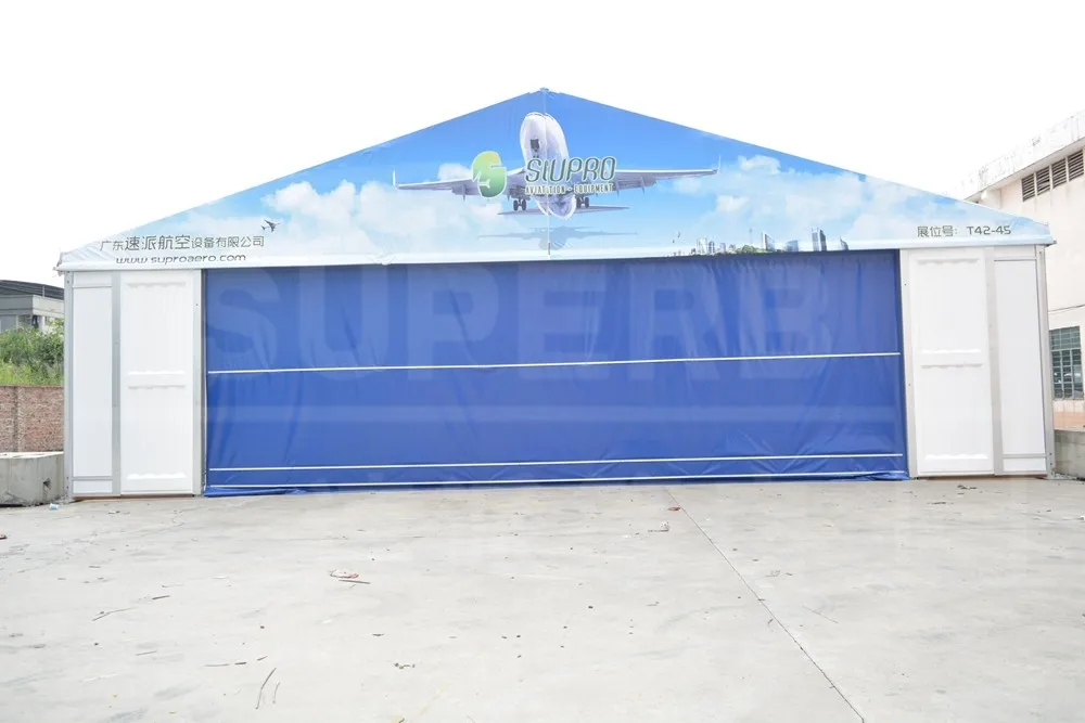 Gable Aircraft Hangar Tent For Helicopter Storage - Buy Aircraft Hangar ...