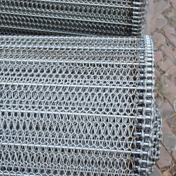 Stainless Steel Flat Wire Sorting Conveyor Belt For Hazelnut Sorting ...