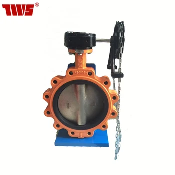 Chain Wheel Wafer Butterfly Valve - Buy Chain Butterfly Valve,Chain ...