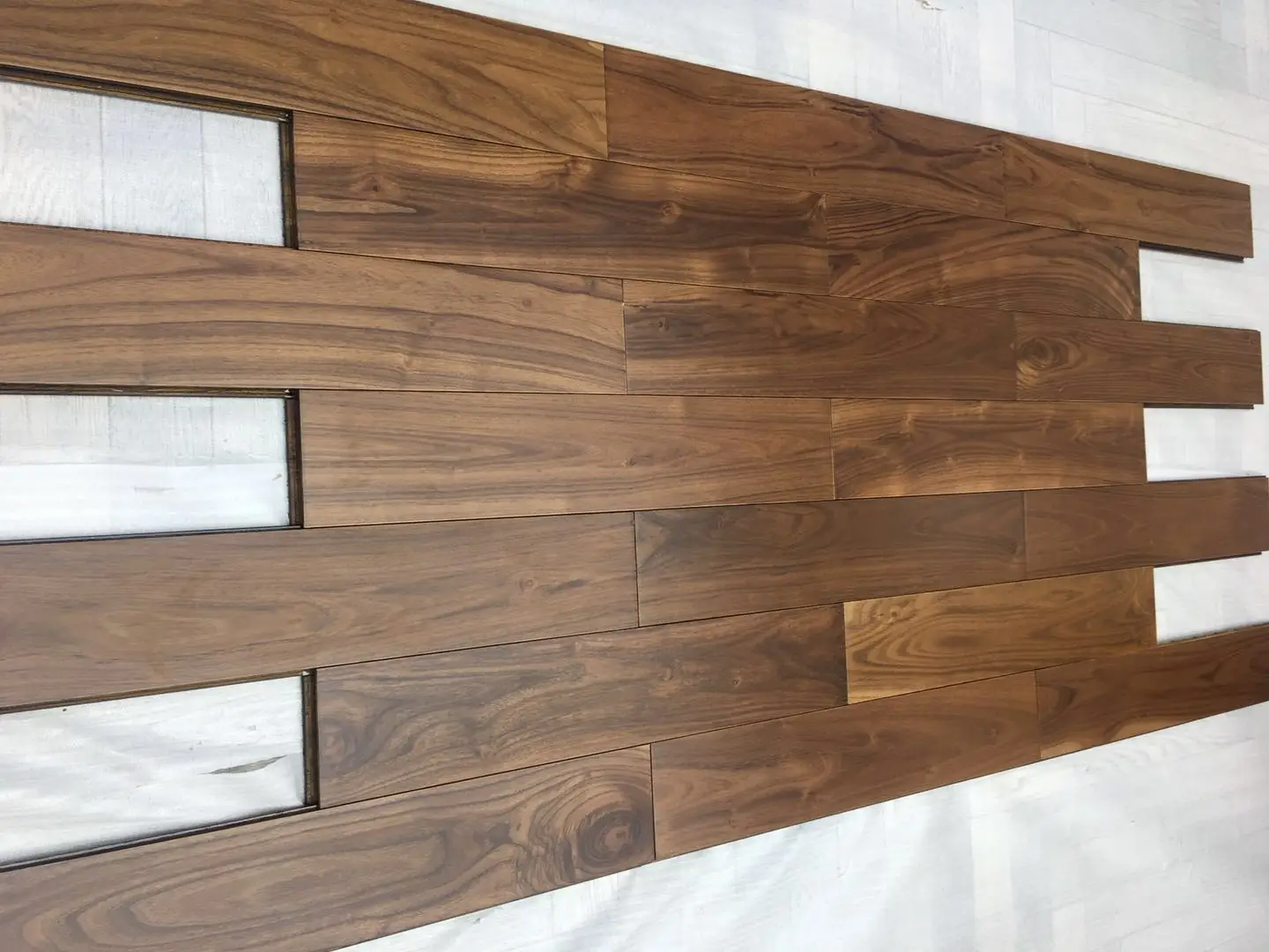 Natural Asian Walnut Hardwood Flooring With High Quality - Buy Good ...