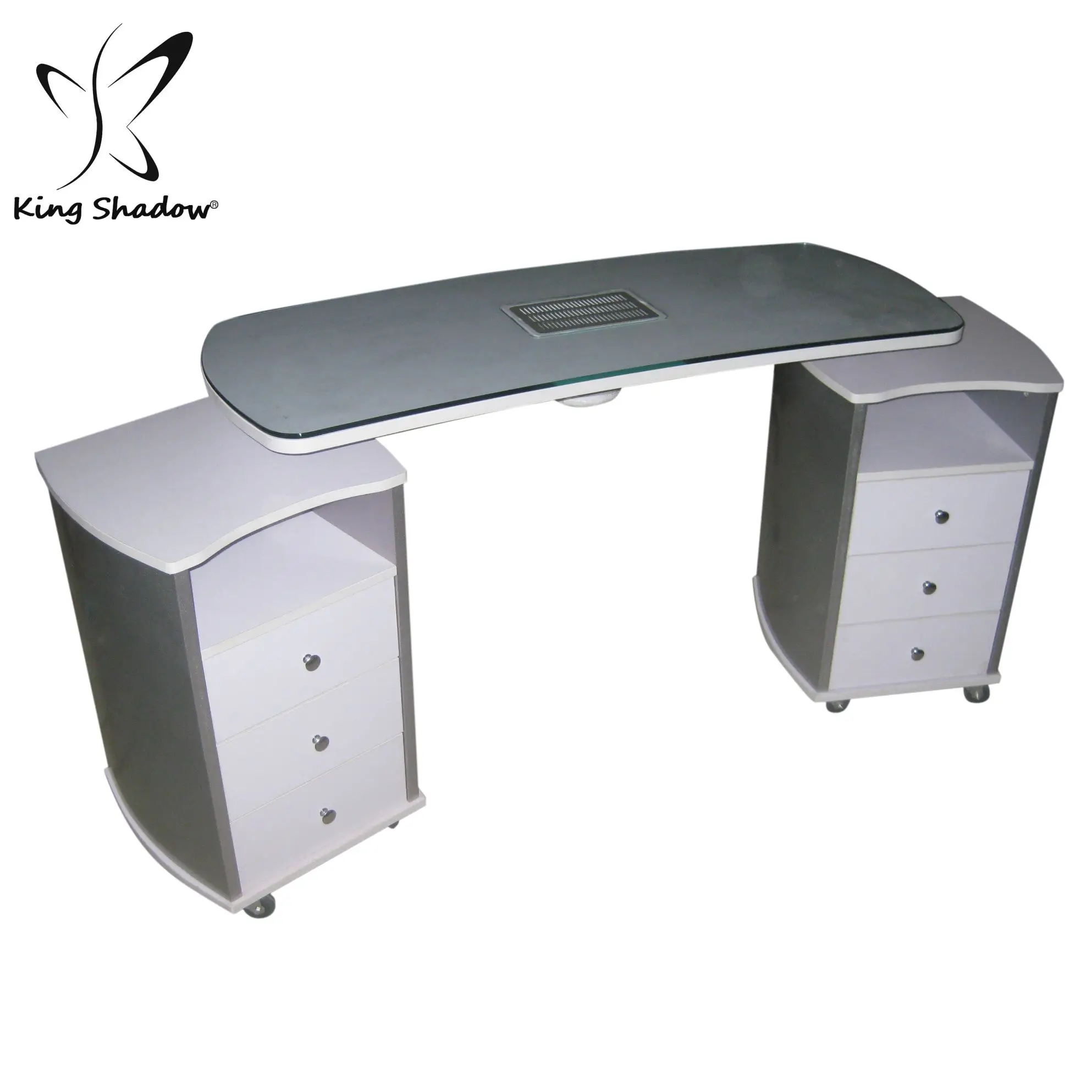 Nails Tables Salon Manicure Furniture Nail Desk Nail Table With Light ...