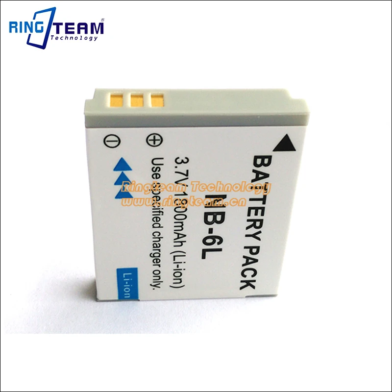 Nb-6lh Nb6l Nb-6l Digital Battery For Canon Power-shot Cameras Sx520 Hs ...
