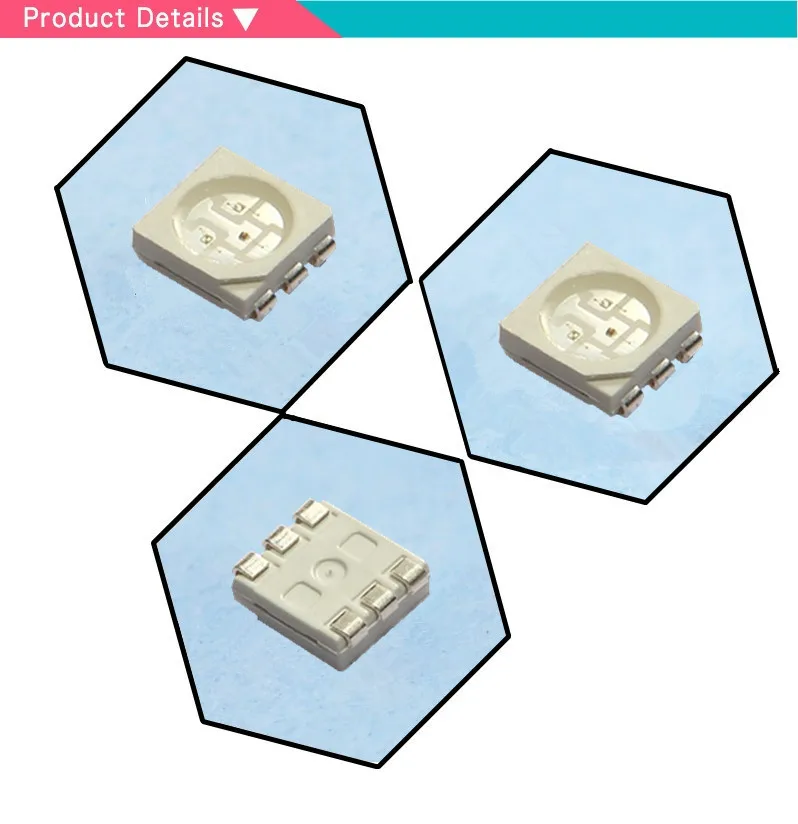 WS2812 5050 SMD RGB LED - High Efficiency Lighting Solutions