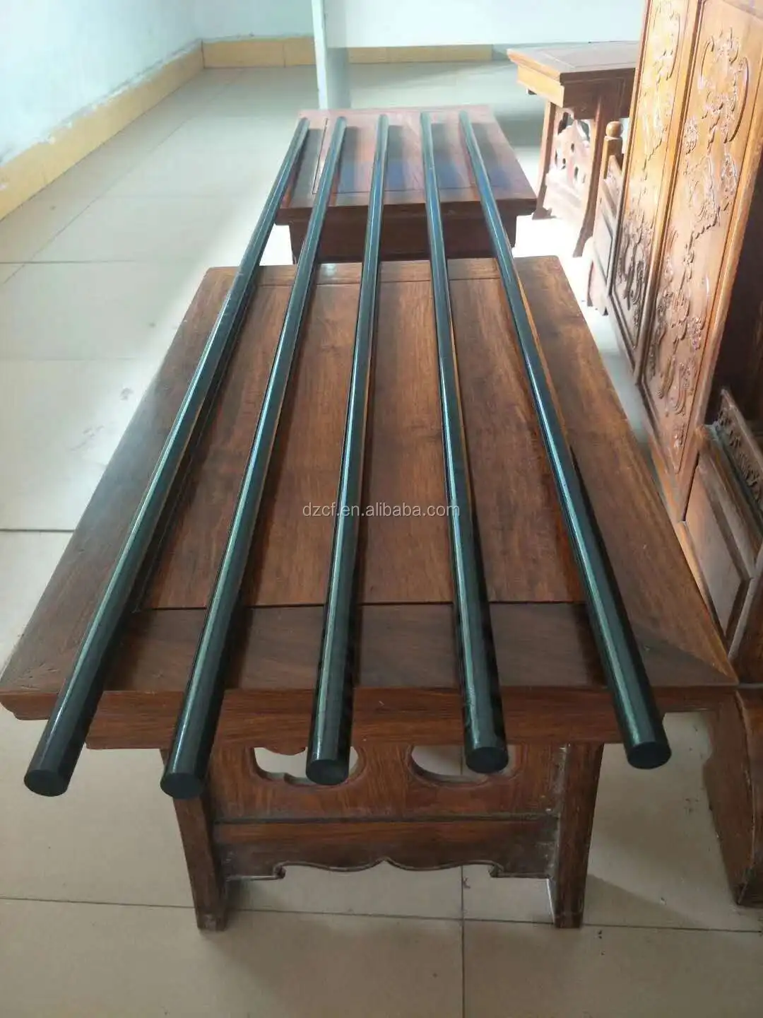 Wholesale Glassy Carbon Rod - Custom Diameter Available