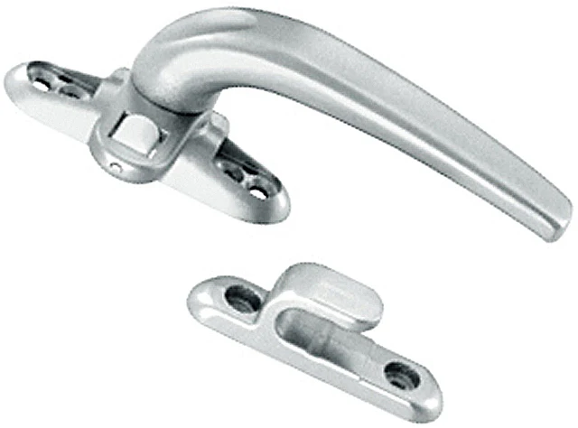 Aluminum Window Lever Handle With Keeper - Buy Window Handle,Aluminium ...