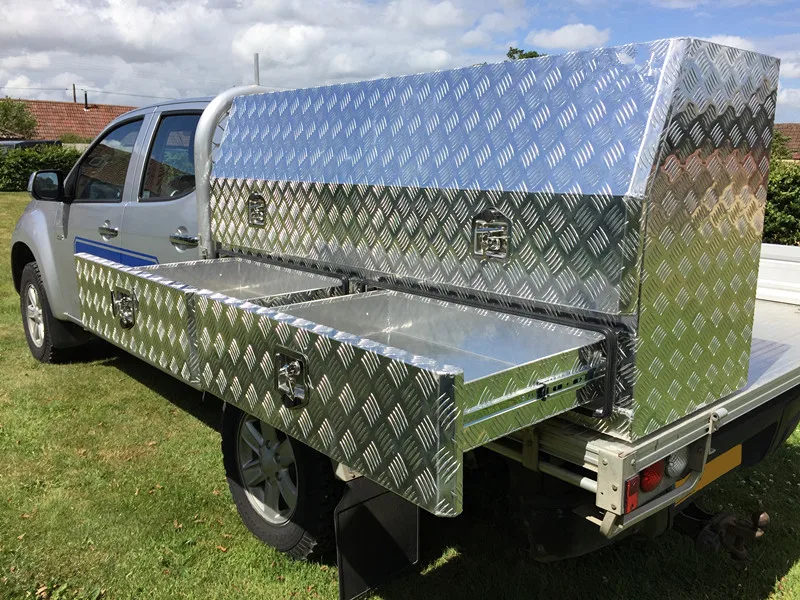 Sturdy Construction Aluminum Ute Tool Box With Drawers - Buy Tool Box ...