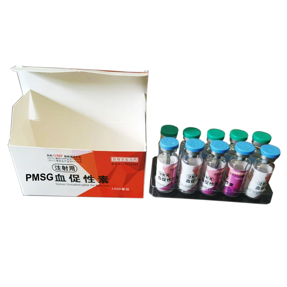Pmsg 1000iu Injection Animal Hormones For Ewe - Buy Pmsg 1000iu,Pmsg ...