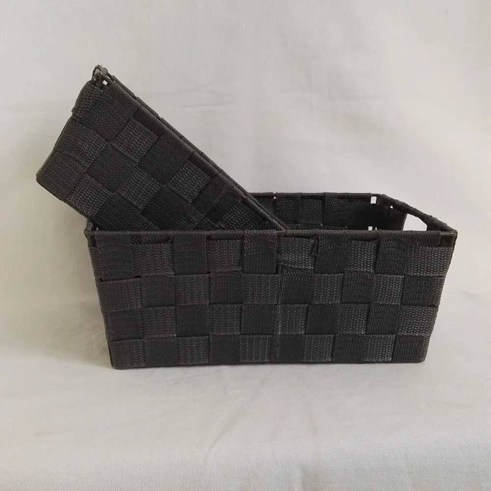Weave Nylon Webbing Storage Baskets/boxes - Buy Storage Baskets,Storage ...