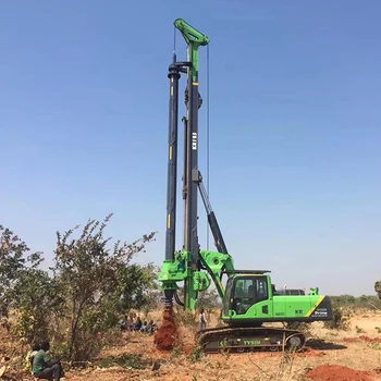 Super Bore Pile Drilling Machine! Top Mini Rotary Drilling Rig Kr125a ...