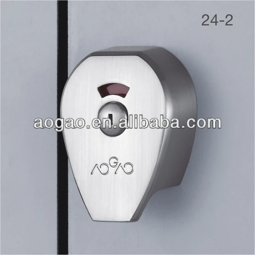 Solid Phenolic HPL Toilet Partition Door Lock - Durable Zinc Alloy ...